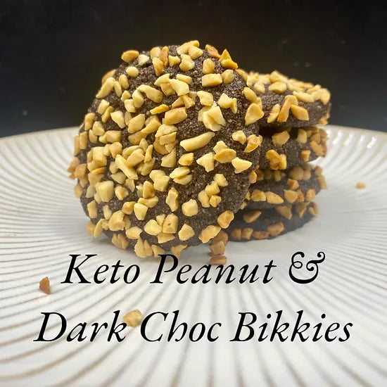 Made to your Order - Peanut and Dark Chocolate Bikkies | Keto Store NZ Ltd