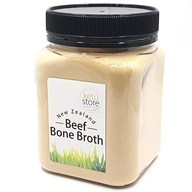 Beef Bone Broth 350g Large Jar by Keto Store | Keto Store NZ Ltd