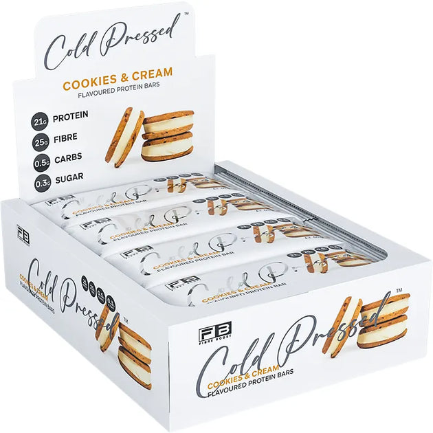 Fibre Boost Cookies and Cream Box of 12 from Keto Store NZ | Keto Store ...