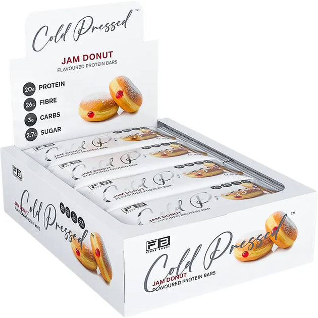 Fibre Boost Jam Donut Box of 12 from Keto Store NZ | Keto Store NZ Ltd