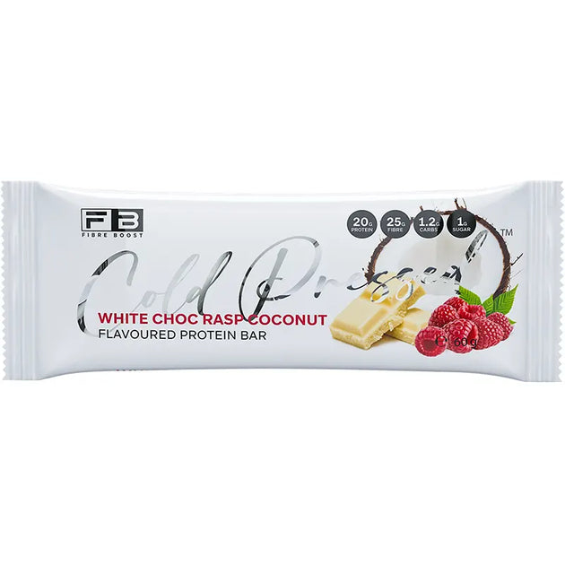 Fibre Boost White Chocolate Raspberry Coconut from Keto Store NZ | Keto ...