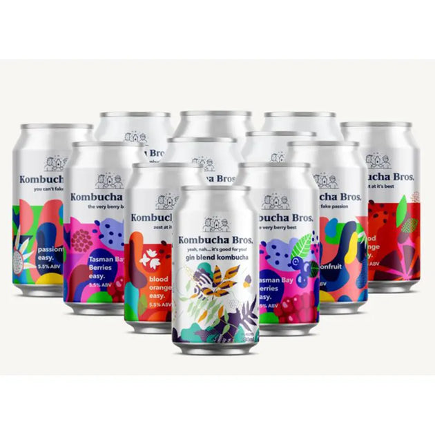 Made to your Order - Alcoholic Kombucha 12 cans mixed pack | Keto Store ...