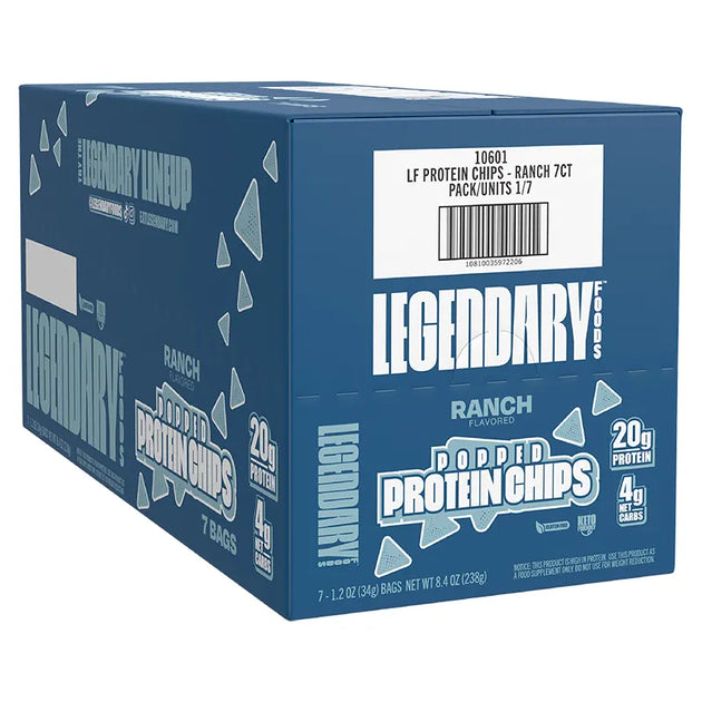 Legendary Foods Ranch Popped Protein Chips available from Keto Store NZ ...
