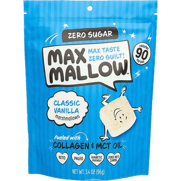 Max Mallow - Classic Vanilla Sugar-free Marshmallows from Keto Store NZ ...