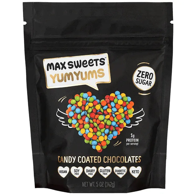 Max Sweets - Keto Zero Carb Candy Coated Chocolates like M&Ms from Keto ...