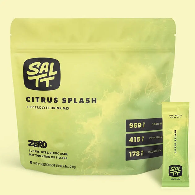 SALTT Citrus Splash 30 Pack Lemon Lime Electrolytes available from Keto ...