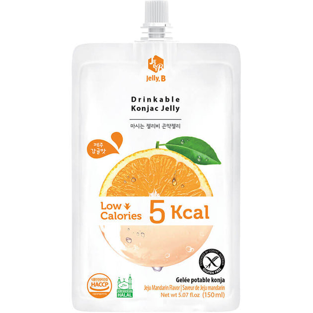Jelly.B Mandarin Flavour Drinkable Konjac Jelly | Keto Store NZ | Keto ...